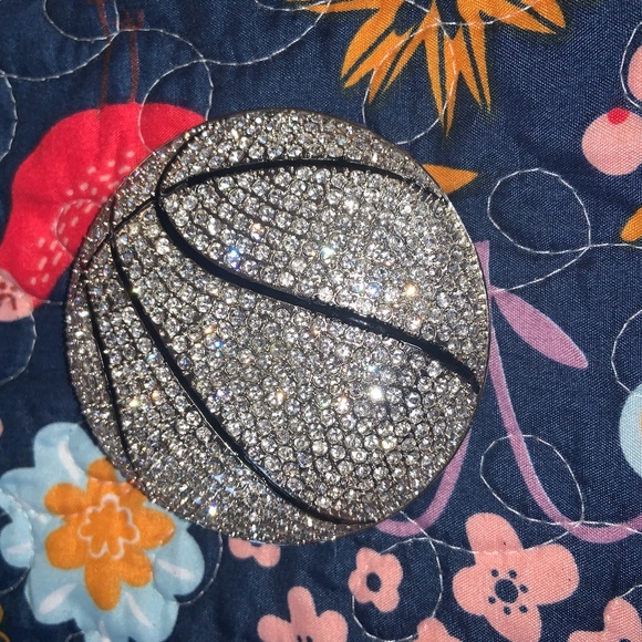 G F | Accessories | Bling Basketball Belt Buckle 4 Raised Round | Poshmark